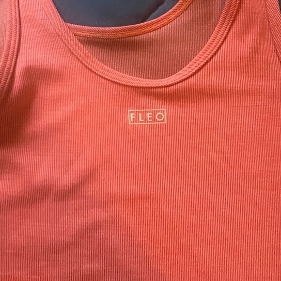 Tops | Fleo Ribbed Workout Tank | Poshmark